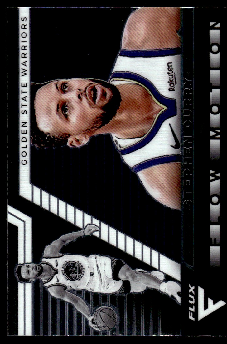 2020-21 Panini Flux Flow Motion #6 Stephen Curry - NM-MT - Burbank ...
