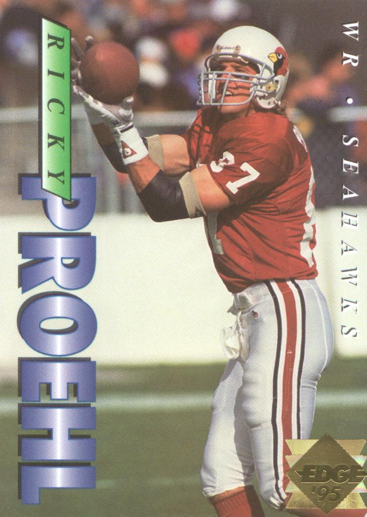 1995 Collector's Edge Gold Logo #187 Ricky Proehl - NM-MT ...