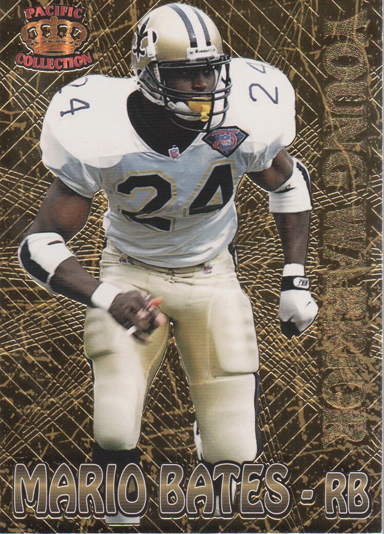 1995 Pacific Young Warriors #12 Mario Bates - NM-MT