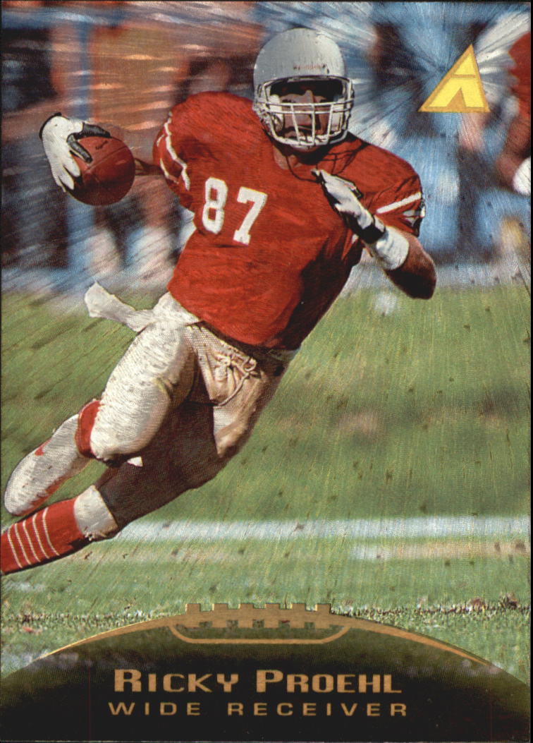 1995 Pinnacle Trophy Collection #65 Ricky Proehl - NM-MT