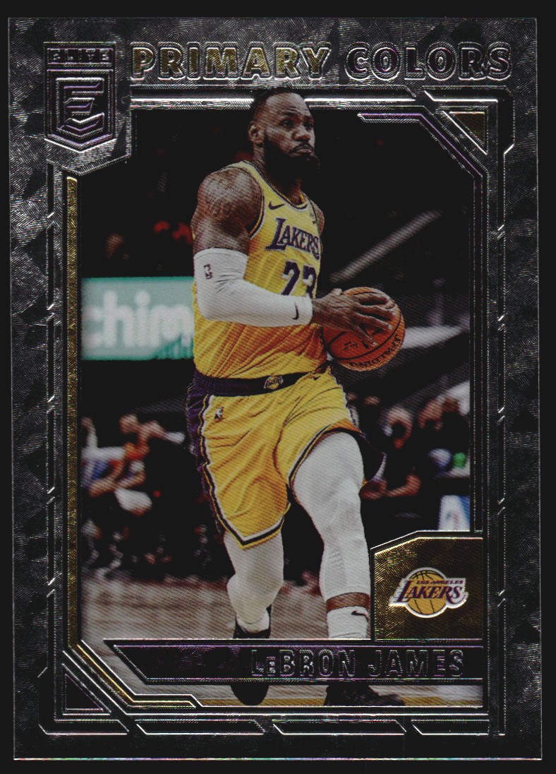2021-22 Elite Primary Colors #2 LeBron James - NM-MT