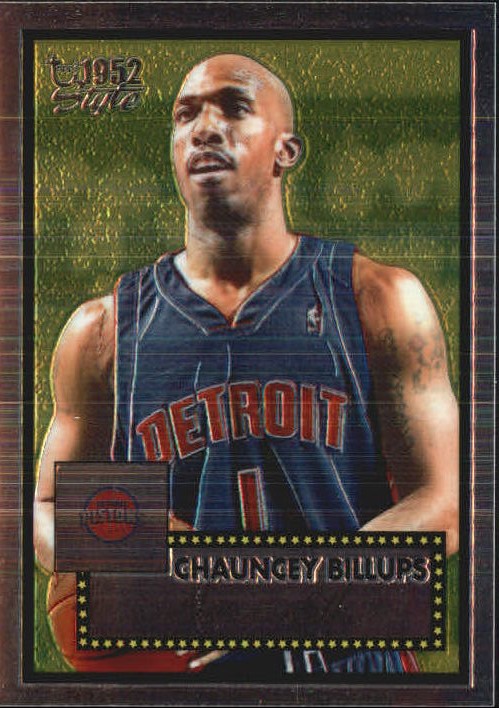 2005-06 Topps Style Chrome #75 Chauncey Billups /499 PISTONS S35880 - NM-MT