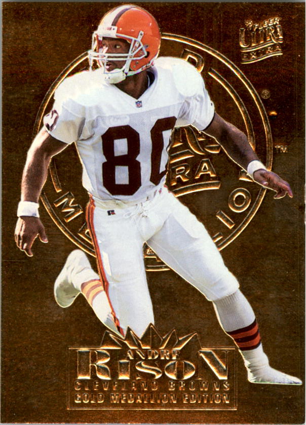 1995 Ultra Gold Medallion #363 Andre Rison - NM-MT