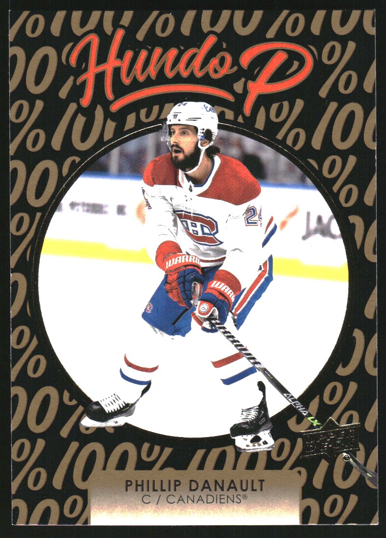 2021-22 Upper Deck Hundo P Gold #HP20 Phillip Danault - NM-MT