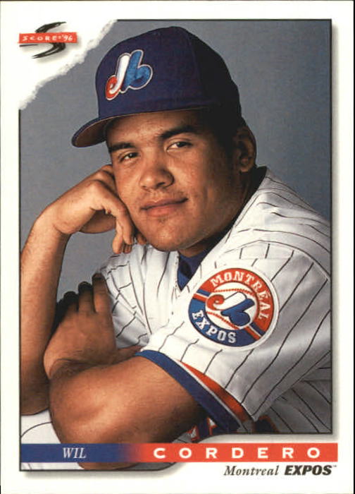 1996 Score #344 Wil Cordero EXPOS R58287 - NM-MT