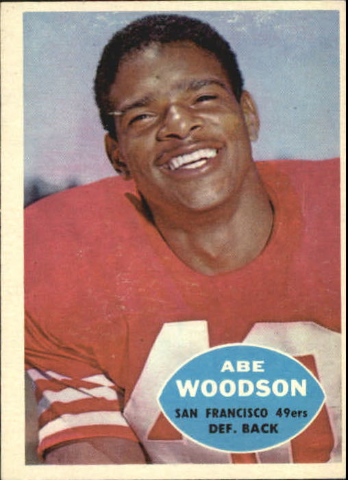 1960 Topps #120 Abe Woodson 49ers EX-MT G41102 - EX-MT