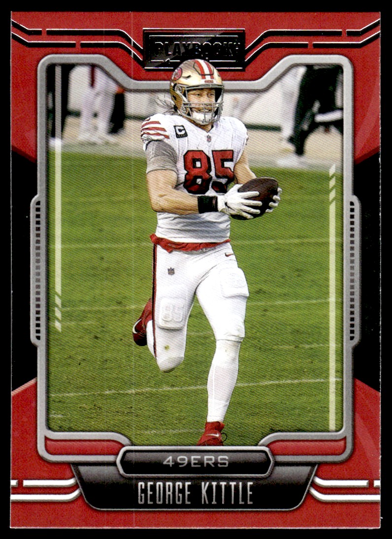 2021 Panini Playbook #76 George Kittle - NM-MT