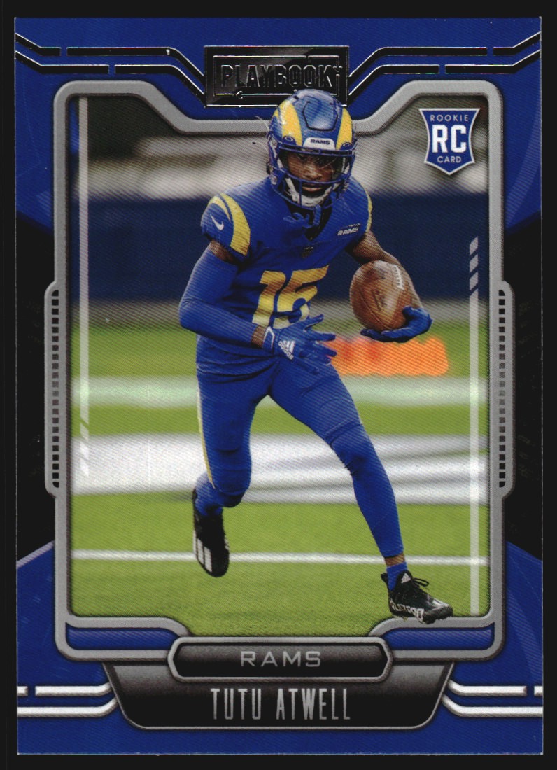 2021 Panini Playbook #119 Tutu Atwell RC - NM-MT - Burbank Sportscards ...