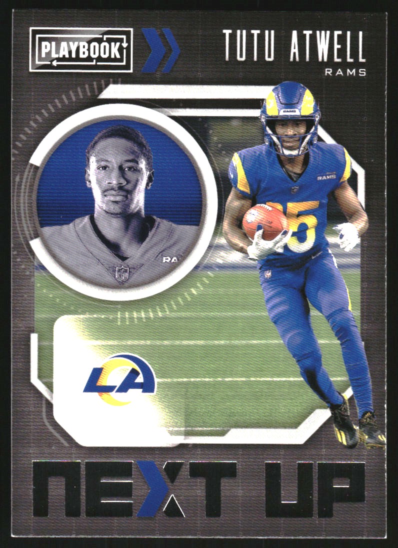 2021 Panini Playbook Next Up #40 Tutu Atwell - NM-MT