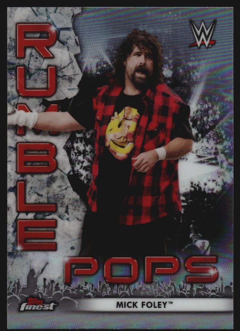 2021 Finest WWE Rumble Pops #RP1 Mick Foley - NM-MT
