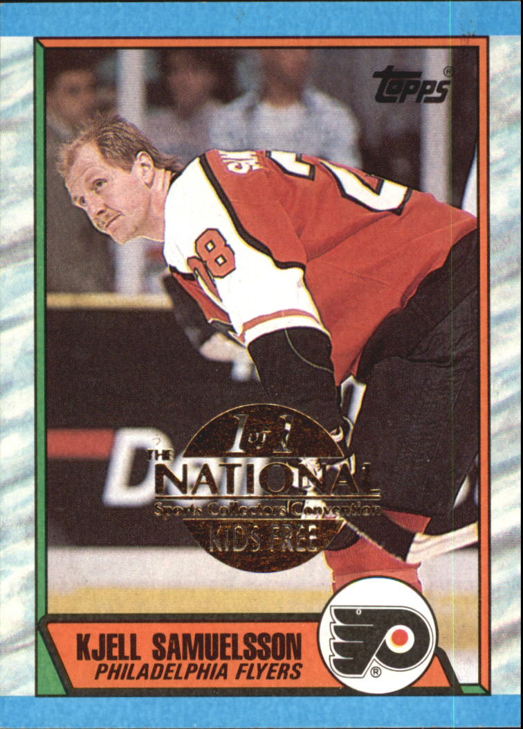 1989-90 Topps NSCC Kids Free #100 Kjell Samuelson Flyers /1 of 1 F15915 ...
