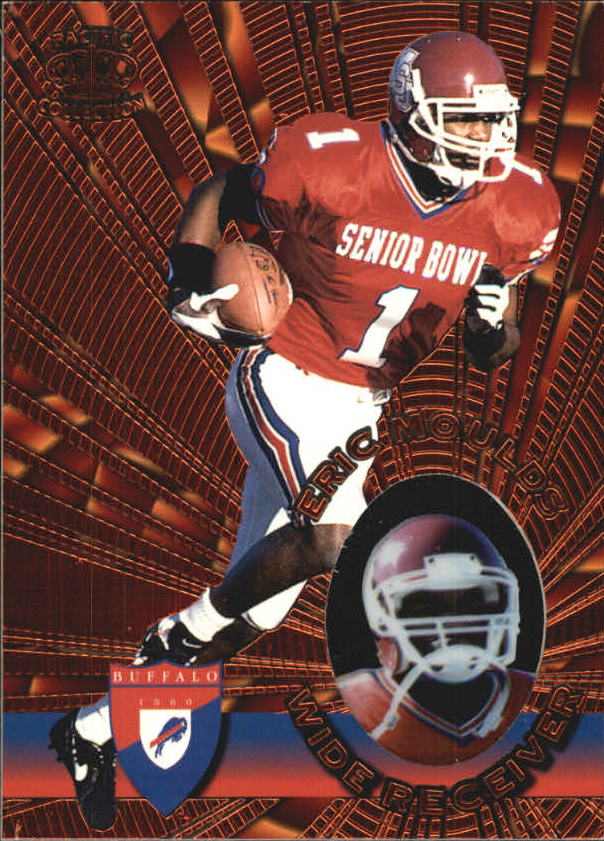 1996 Pacific Invincible Bronze #17 Eric Moulds - NM-MT