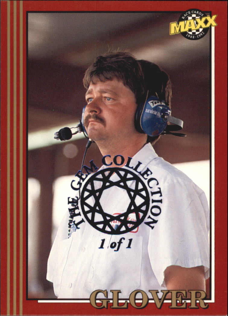 1992 Maxx NSCC/National Gem Collection Blue #152 Tony Glover Racing /1 ...