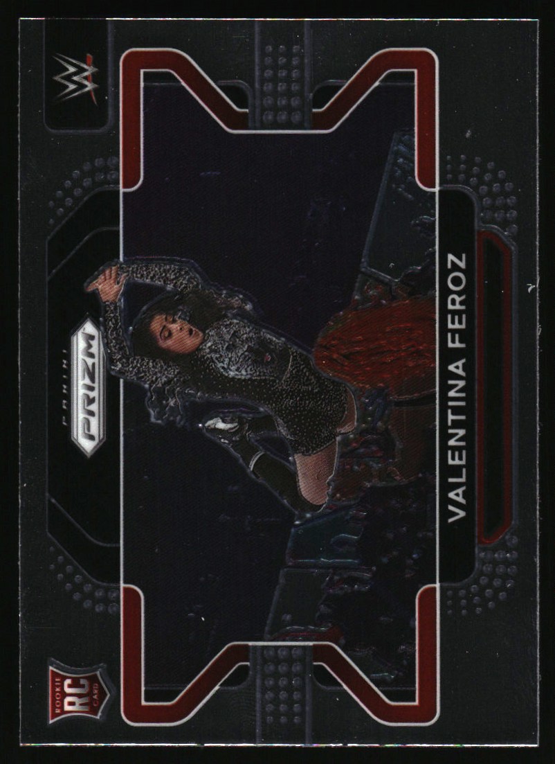 2022 Panini Prizm WWE #92 Valentina Feroz RC - NM-MT