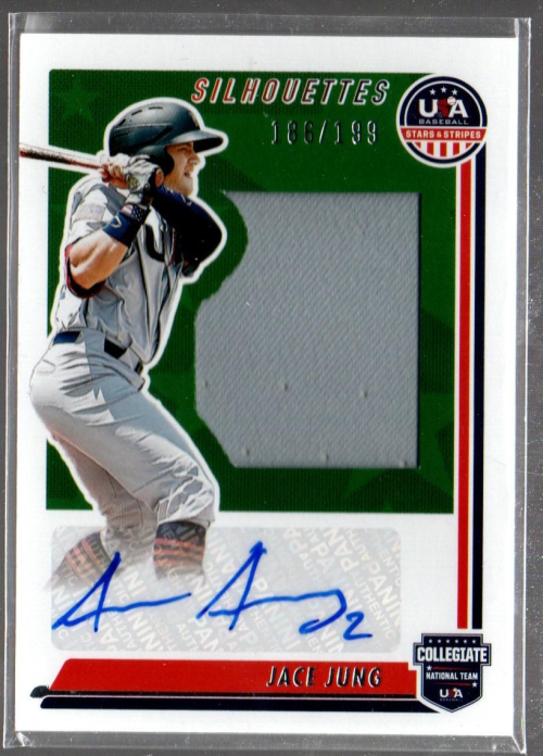 2022 USA Baseball Stars and Stripes Silhouettes Signature Material ...