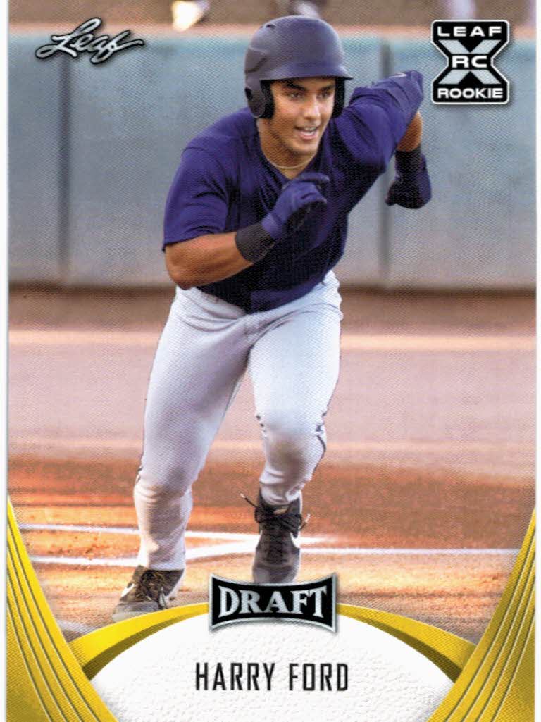 2021 Leaf Draft Gold #30 Harry Ford - NM-MT