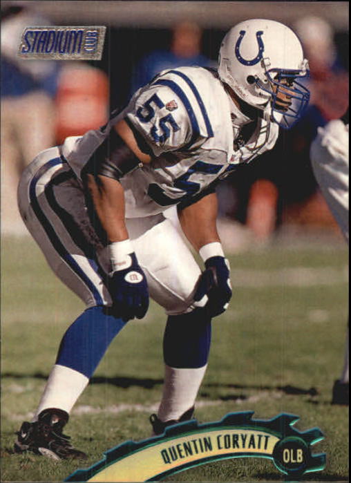 1997 Stadium Club #72 Quentin Coryatt - NM-MT