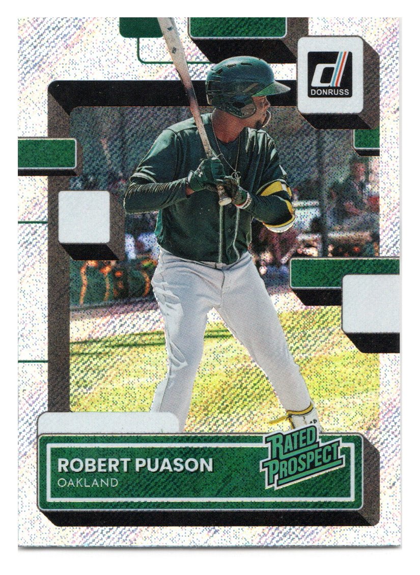 2022 Donruss Rated Prospects Rapture #11 Robert Puason - NM-MT