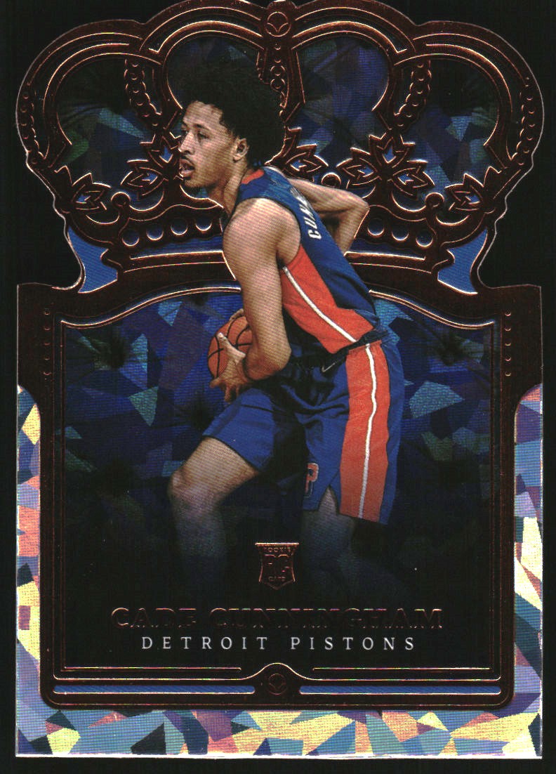 2021-22 Crown Royale Crystal #69 Cade Cunningham - NM-MT - Burbank ...