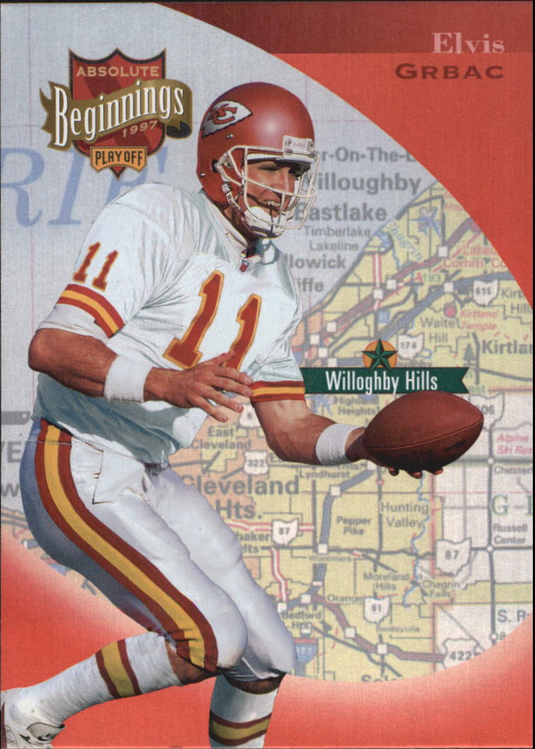 1997 Absolute #186 Elvis Grbac - NM-MT