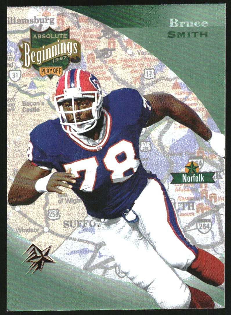 1997 Absolute Bronze Redemption #78 Bruce Smith - NM-MT