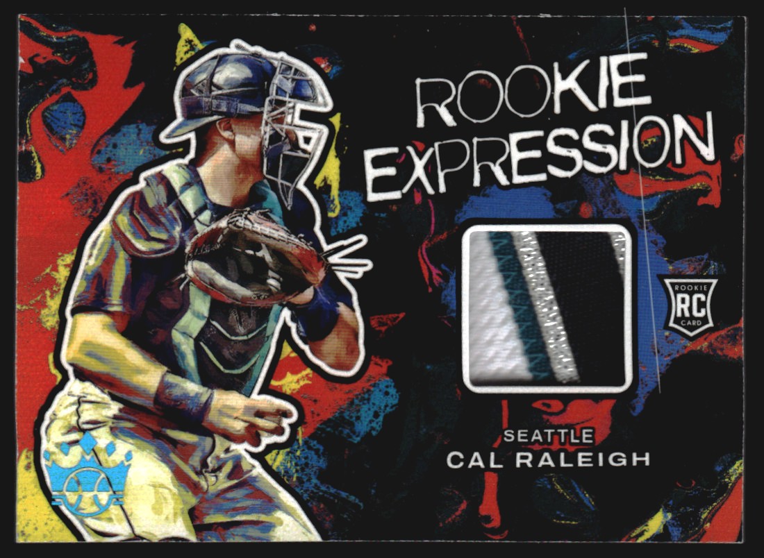 2022 Diamond Kings Rookie Expression Relics Holo Platinum Blue #7 Cal ...