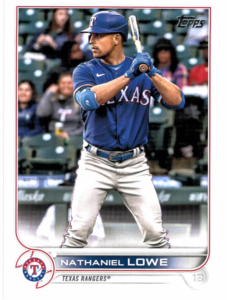2022 Topps #551 Nathaniel Lowe - NM-MT - The Dugout Sportscards ...