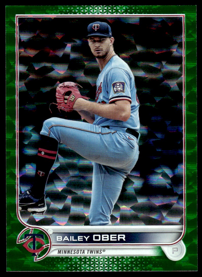 2022 Topps Green Foilboard #590 Bailey Ober - NM-MT