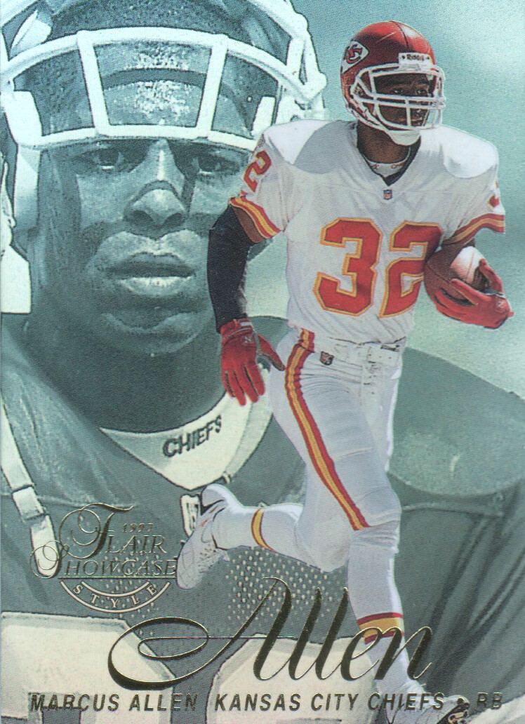 1997 Flair Showcase Row 2 #32 Marcus Allen - BASE SET - NM-MT ...
