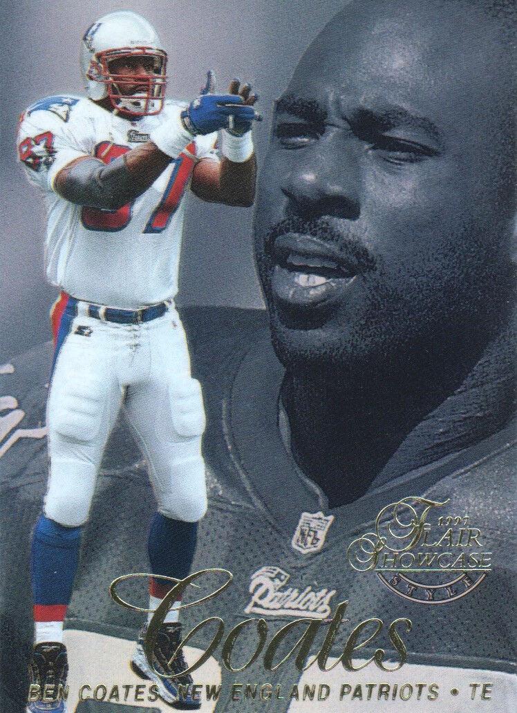 1997 Flair Showcase Row 2 #120 Ben Coates - BASE SET - NM-MT