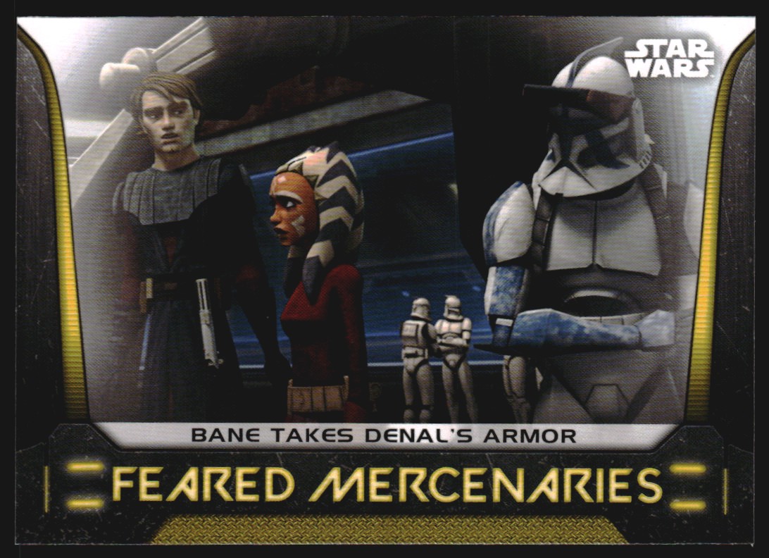 2021 Topps Star Wars Bounty Hunters Feared Mercenaries Cad Bane #IC9 ...