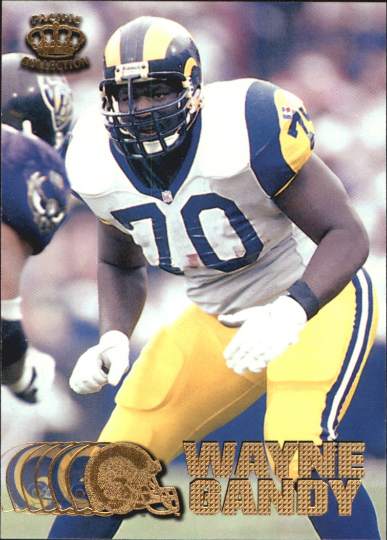 1997 Pacific #342 Wayne Gandy - NM-MT