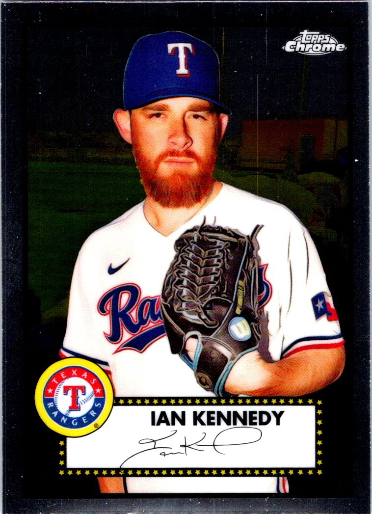 2021 Topps Chrome Platinum Anniversary #453 Ian Kennedy - NM-MT