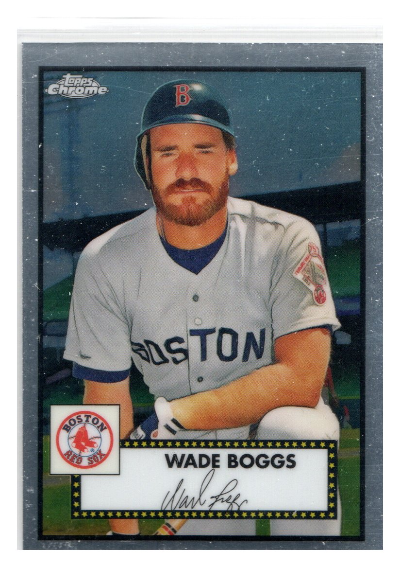 2021 Topps Chrome Platinum Anniversary #509 Wade Boggs - NM-MT