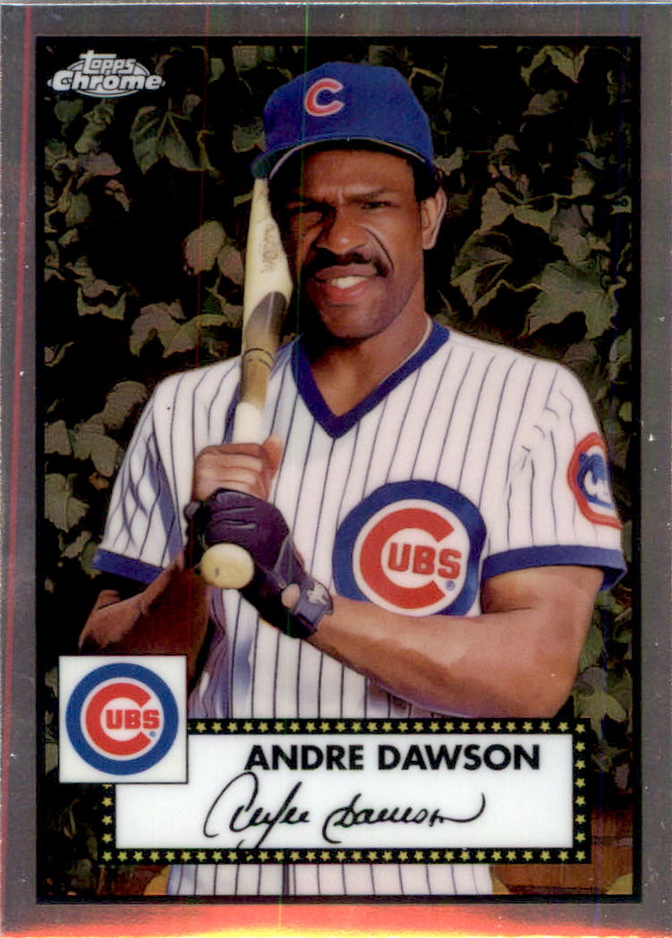 2021 Topps Chrome Platinum Anniversary #525 Andre Dawson - NM-MT