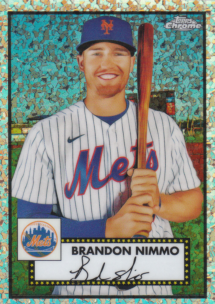 2021 Topps Chrome Platinum Anniversary Rose Gold Mini Diamond ...