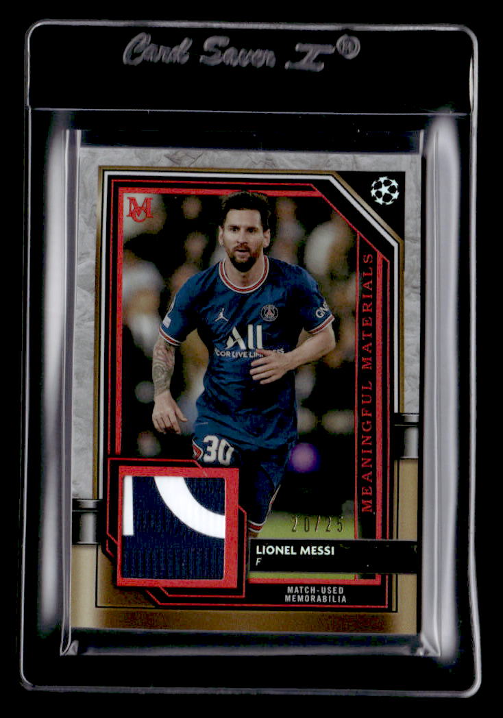 2021-22 Topps Museum Collection UEFA Champions League Meaningful ...