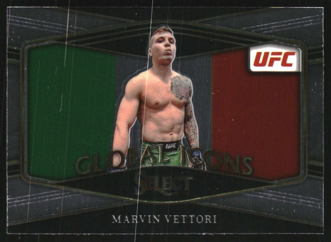 2022 Select UFC Global Icons #23 Marvin Vettori - NM-MT