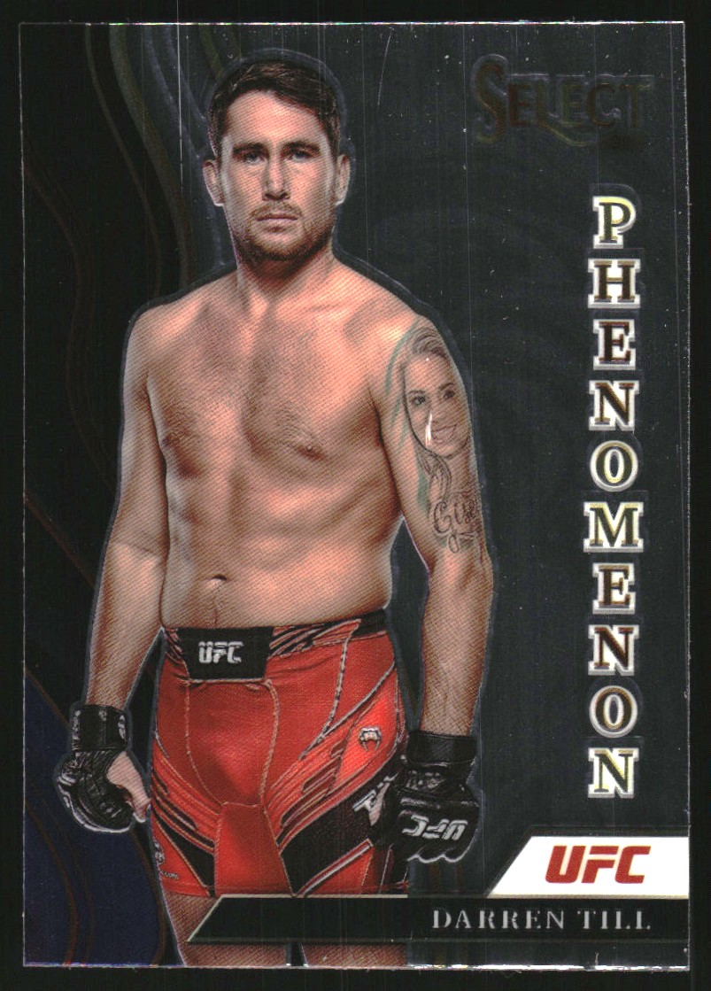 2022 Select UFC Phenomenon #3 Darren Till - NM-MT