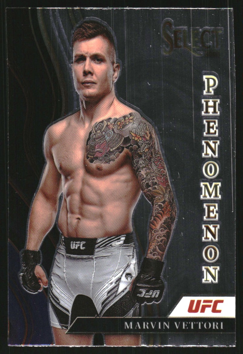 2022 Select UFC Phenomenon #19 Marvin Vettori - NM-MT