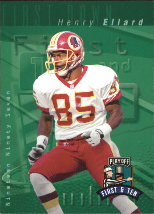 1997 Playoff First and Ten #43 Henry Ellard - NM-MT