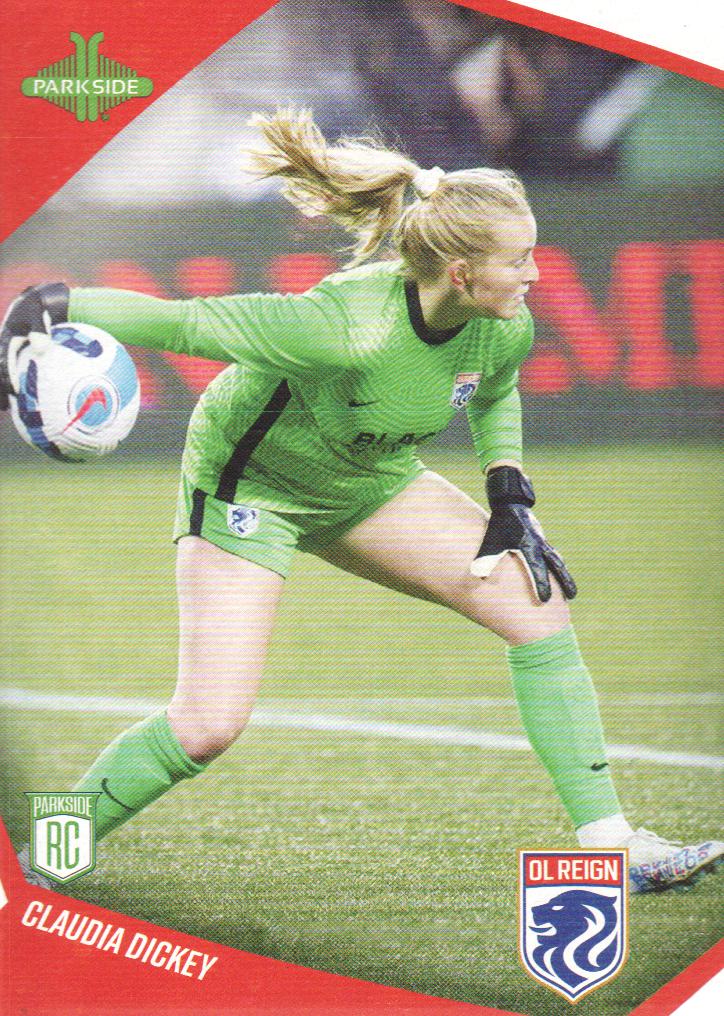 2022 Parkside NWSL Vintage Stock #32 Claudia Dickey - NM-MT ...