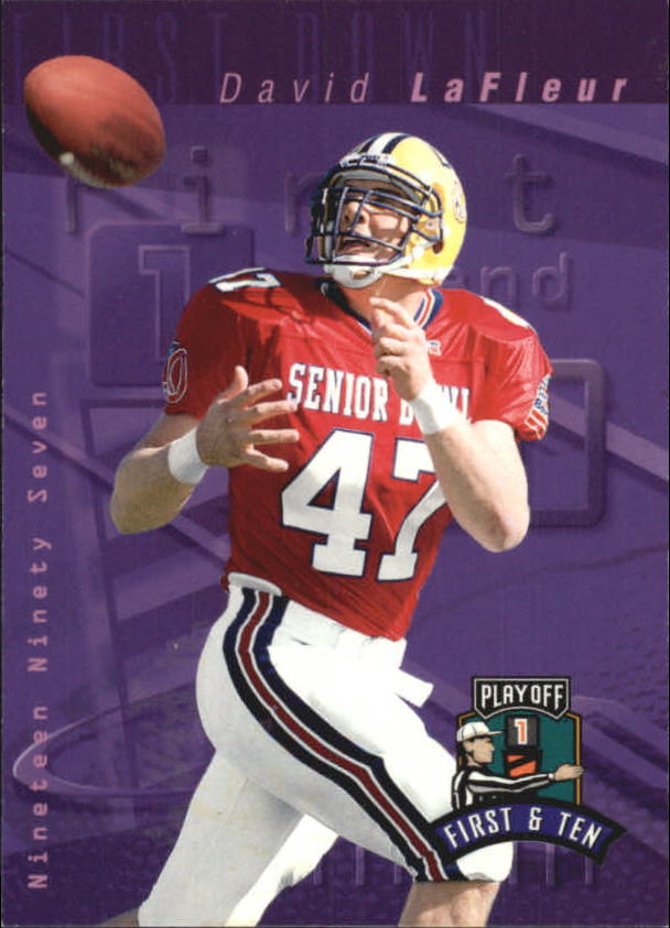 1997 Playoff First and Ten #110 David LaFleur RC - NM-MT