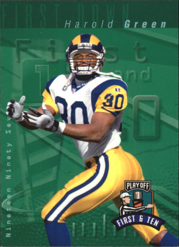 1997 Playoff First and Ten #235 Harold Green - NM-MT