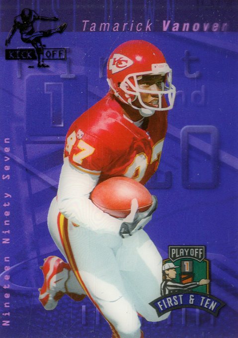 1997 Playoff First and Ten Kickoff #164 Tamarick Vanover - NM-MT