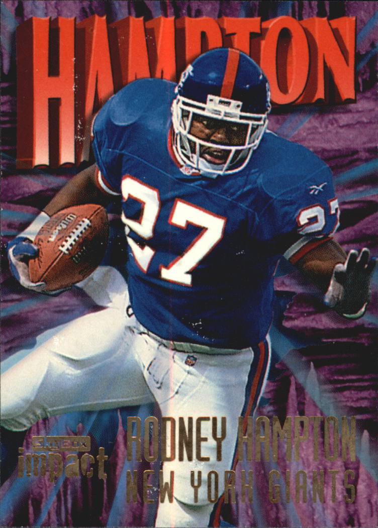 1997 SkyBox Impact #120 Rodney Hampton - NM-MT