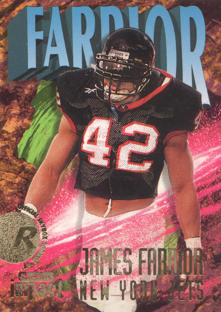1997 SkyBox Impact #221 James Farrior RC - NM-MT