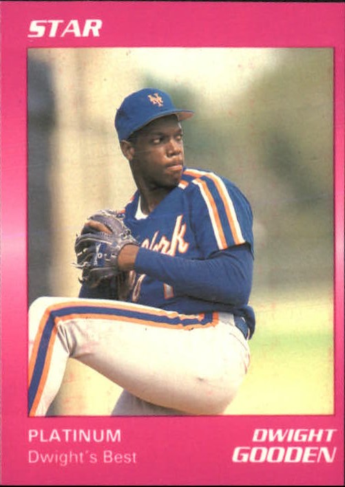 1990 Star Platinum #89 Dwight Gooden Mets /1000 C51147 - NM-MT ...