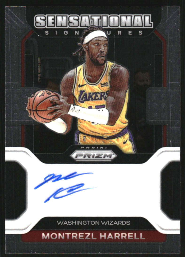 2021-22 Panini Prizm Sensational Signatures #27 Montrezl Harrell - NM ...