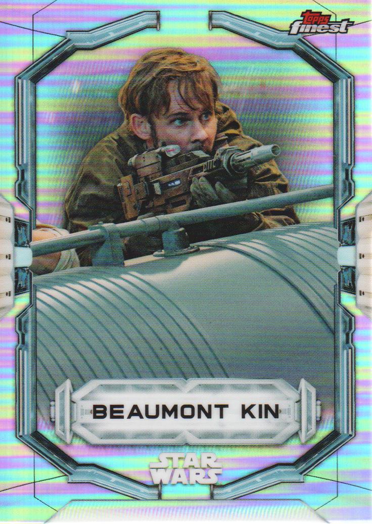 2022 Finest Star Wars Refractors #13 Beaumont Kin - NM-MT ...
